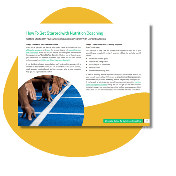 Ultimate Guide to Nutrition Coaching | OnPoint Nutrition